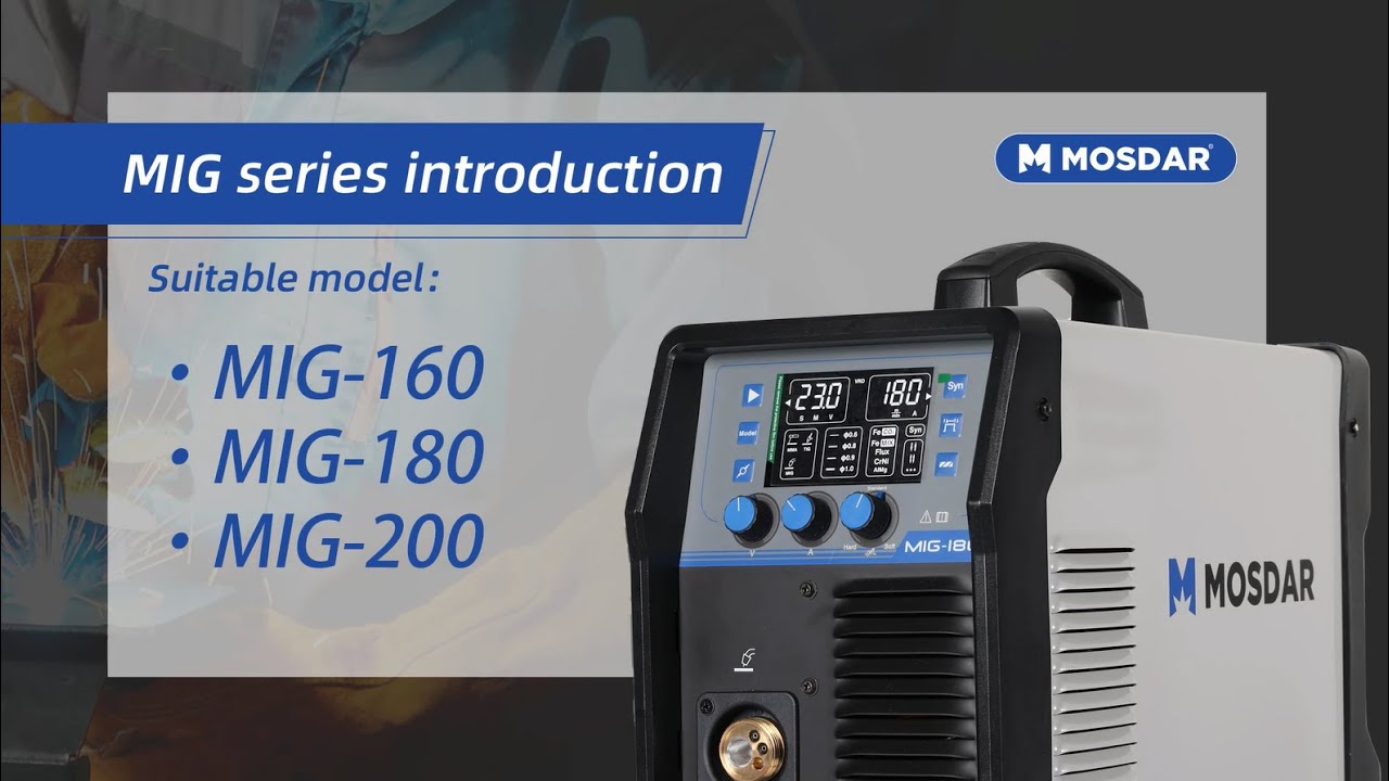 Mosdar New popular MIG-180, a 4 in 1 versatile welding machine with ...