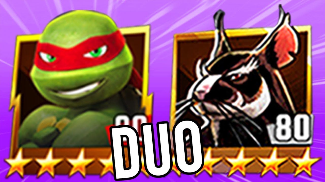 TMNT Legends Splinter & Raphael Duo Team - YouTube