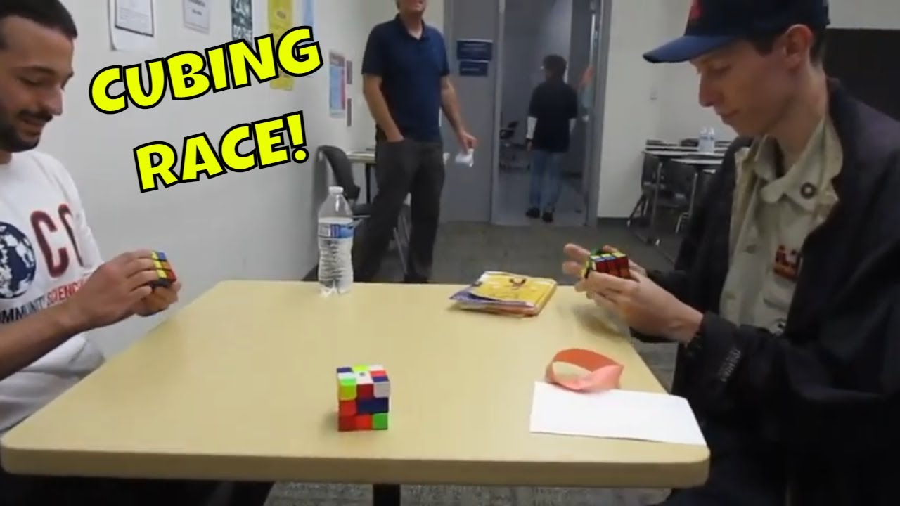 My FIRST RECORDED CUBING RACE...Kind Of! Orange Coast College Science ...