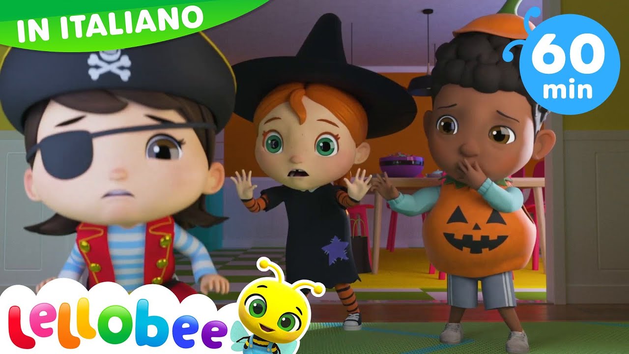 Nessun Mostro! Halloween - 60 minuti di Canzoncine per bebè | Lellobee ...