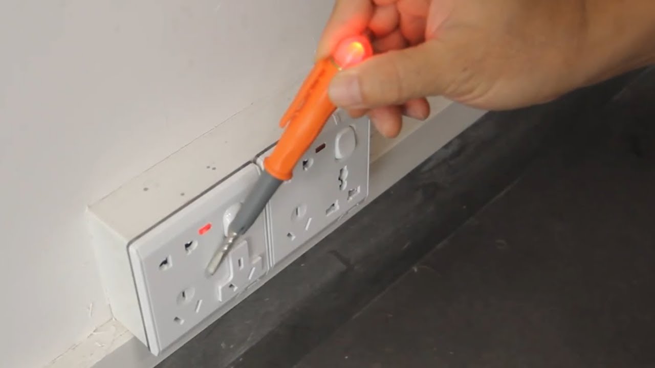 LED Induction test pen - NICRON TP10 - YouTube