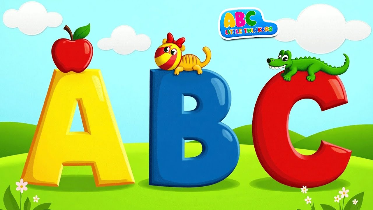 ABC Song for Toddlers | Preschool Alphabet Learning A to Z 🎵 | Fun ...