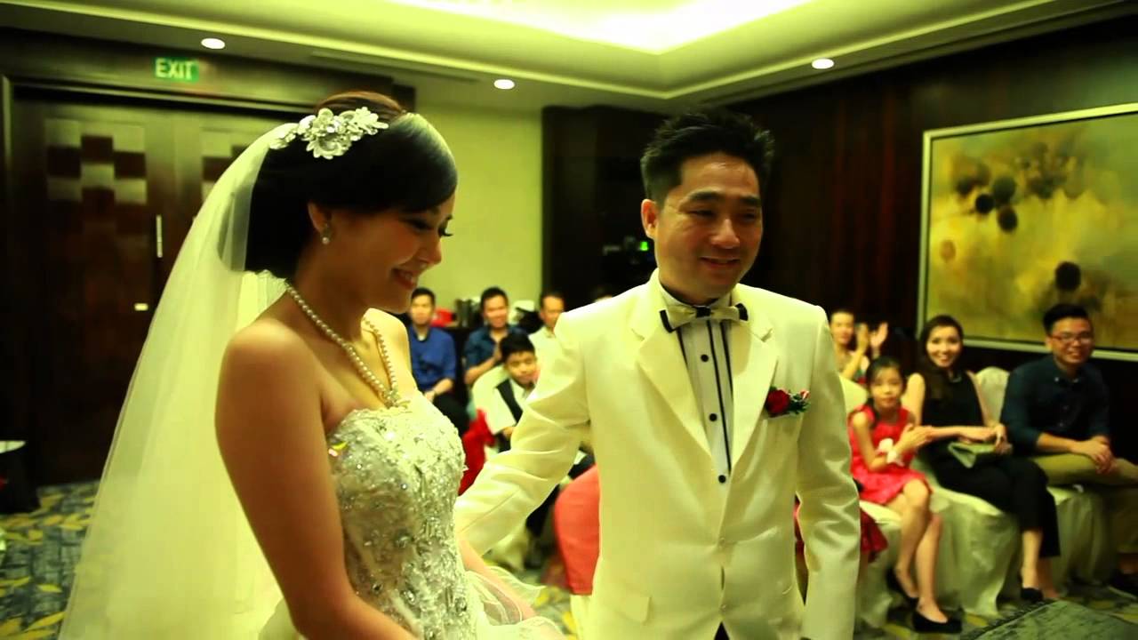 Chua ping and Candy Chow Wai Mun wedding. - YouTube