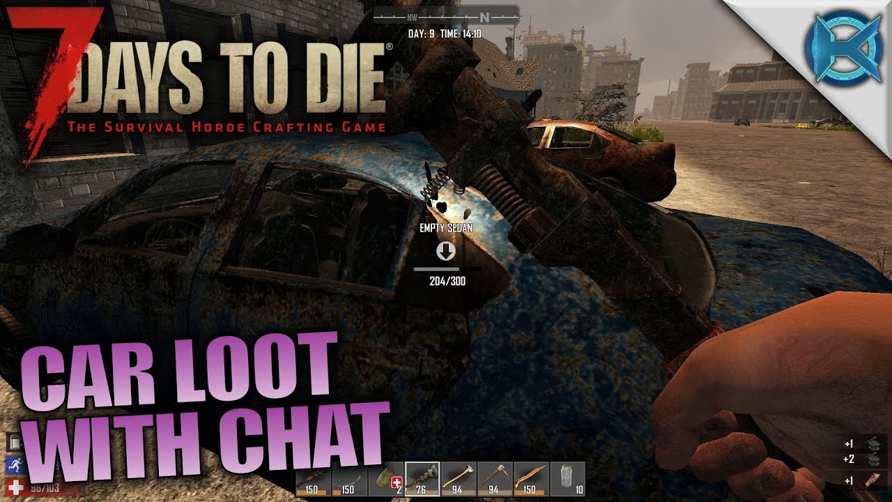 CAR LOOT WITH CHAT | 7 Days to Die | Let's Play Husband & Wife Gameplay ...