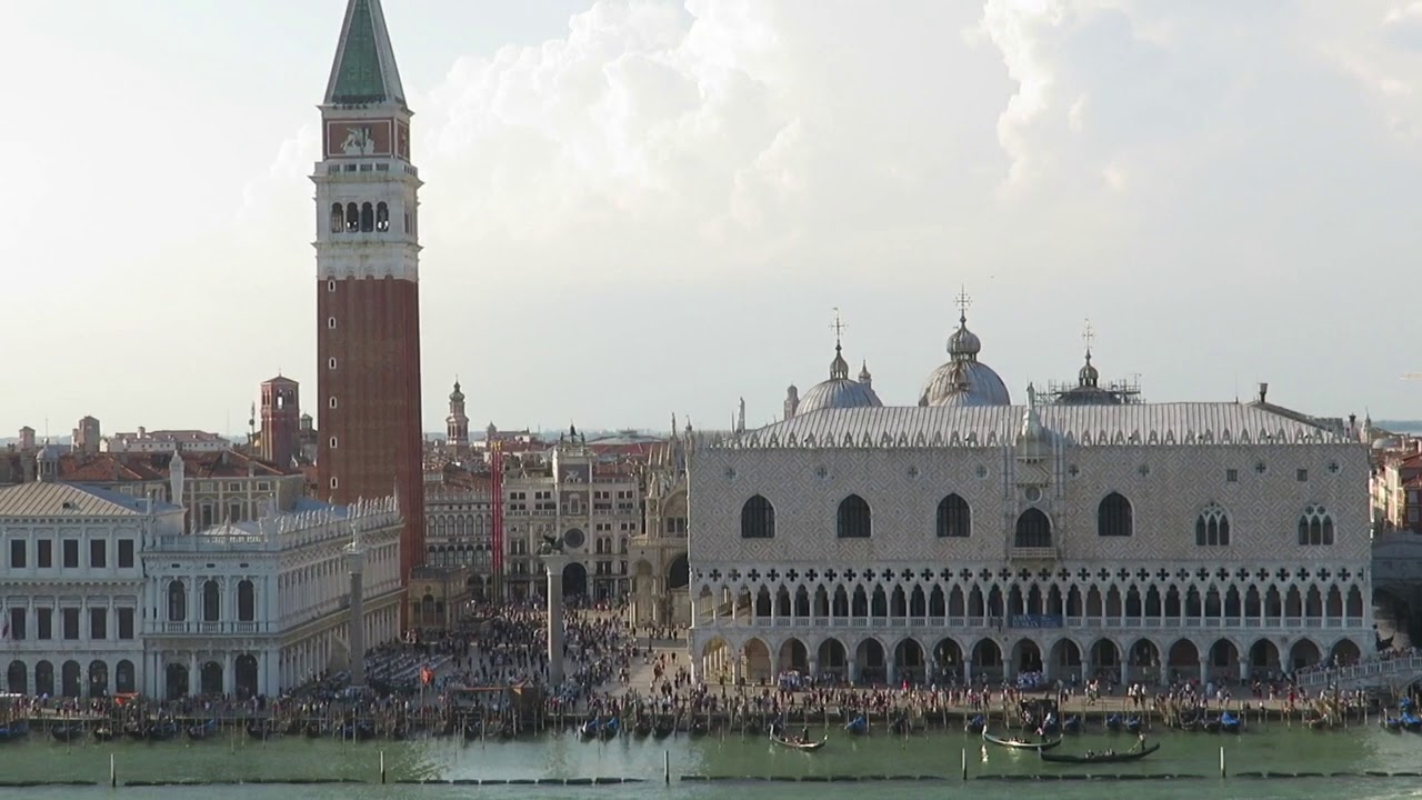 Italy - Venice’s Grand Canal including St. Mark’s Square - YouTube