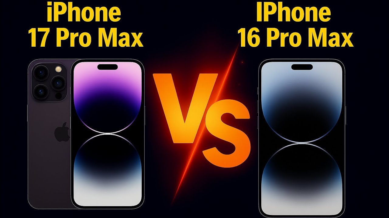 iphone 17 Promax vs iphone 16 Promax! ( COMPARISON ) - YouTube