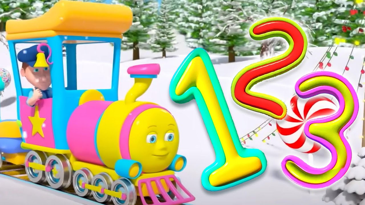 Christmas Number Song, Educational Rhyme for Children - YouTube