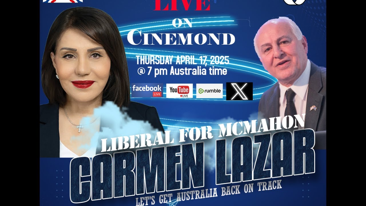 Carmen Lazar Liberal candidate for McMahon. Exclusively on Cinemond ...