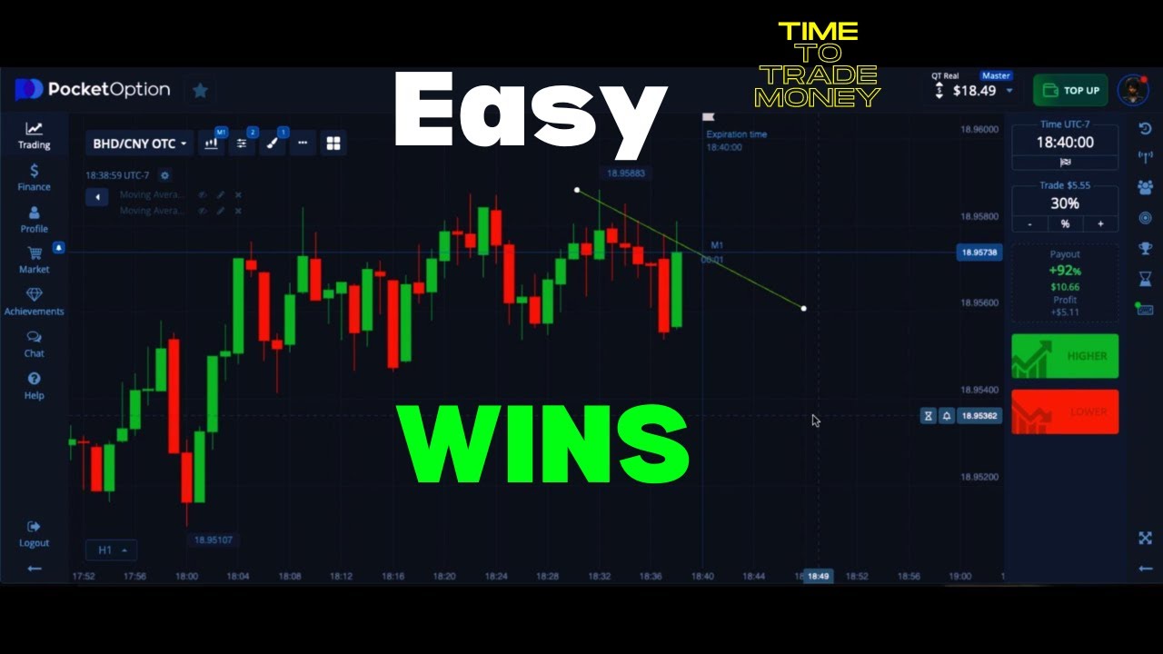 BEST EASY WINS in Pocket Option - YouTube