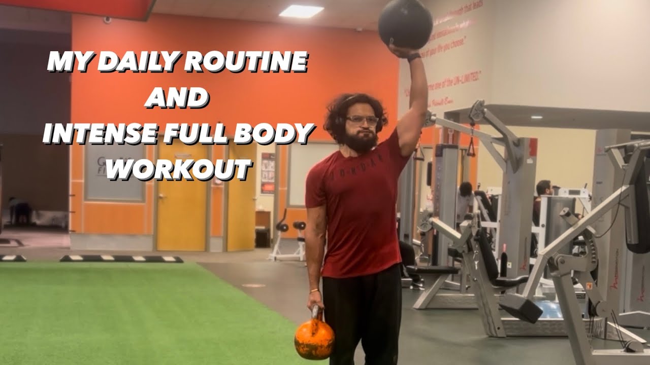 Ep. 203 - My Daily Routine And Intense Full Body Workout - YouTube