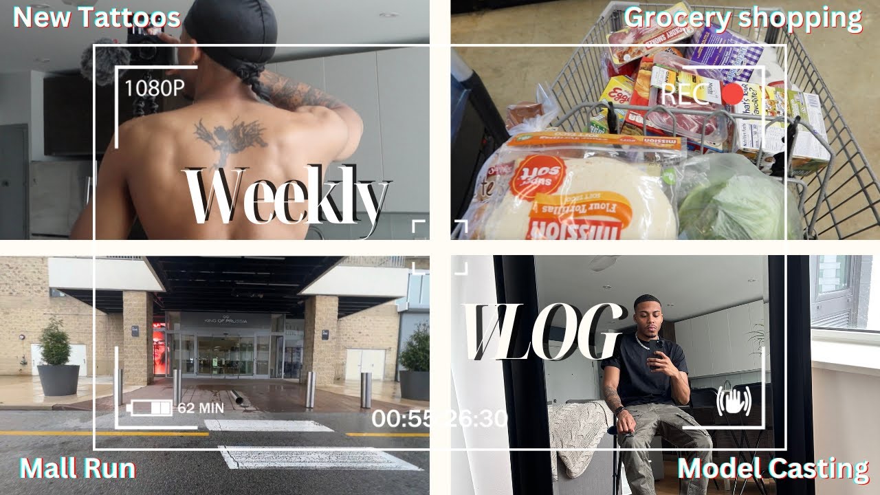 Grocery Shopping, New Tattoos, Model Casting, Mall Run| Weekly Vlog ...