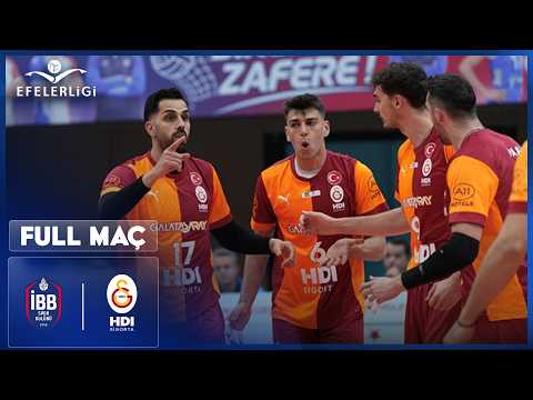 İBB Spor Kulübü (1-3) Galatasaray HDI Sigorta | SMS Grup Efeler Ligi 4. Hafta Maçı | FULL MAÇ