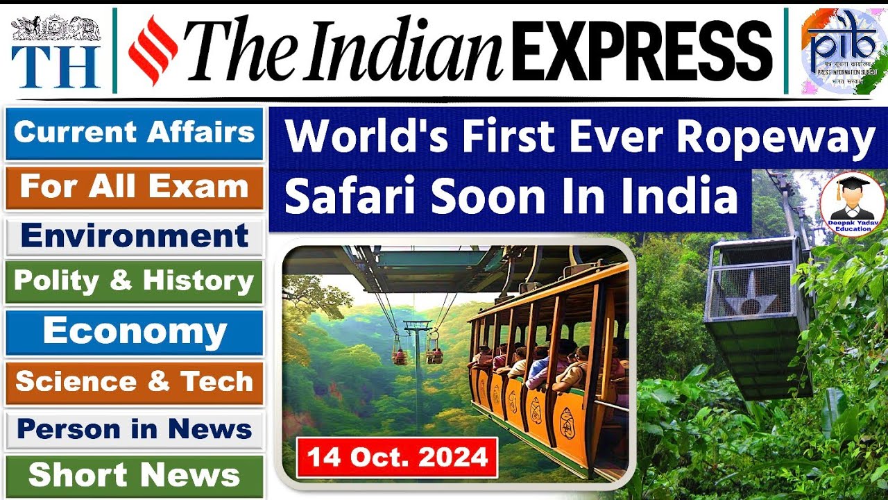 14 October 2024 | Current Affairs Today | The Hindu News Analysis ...