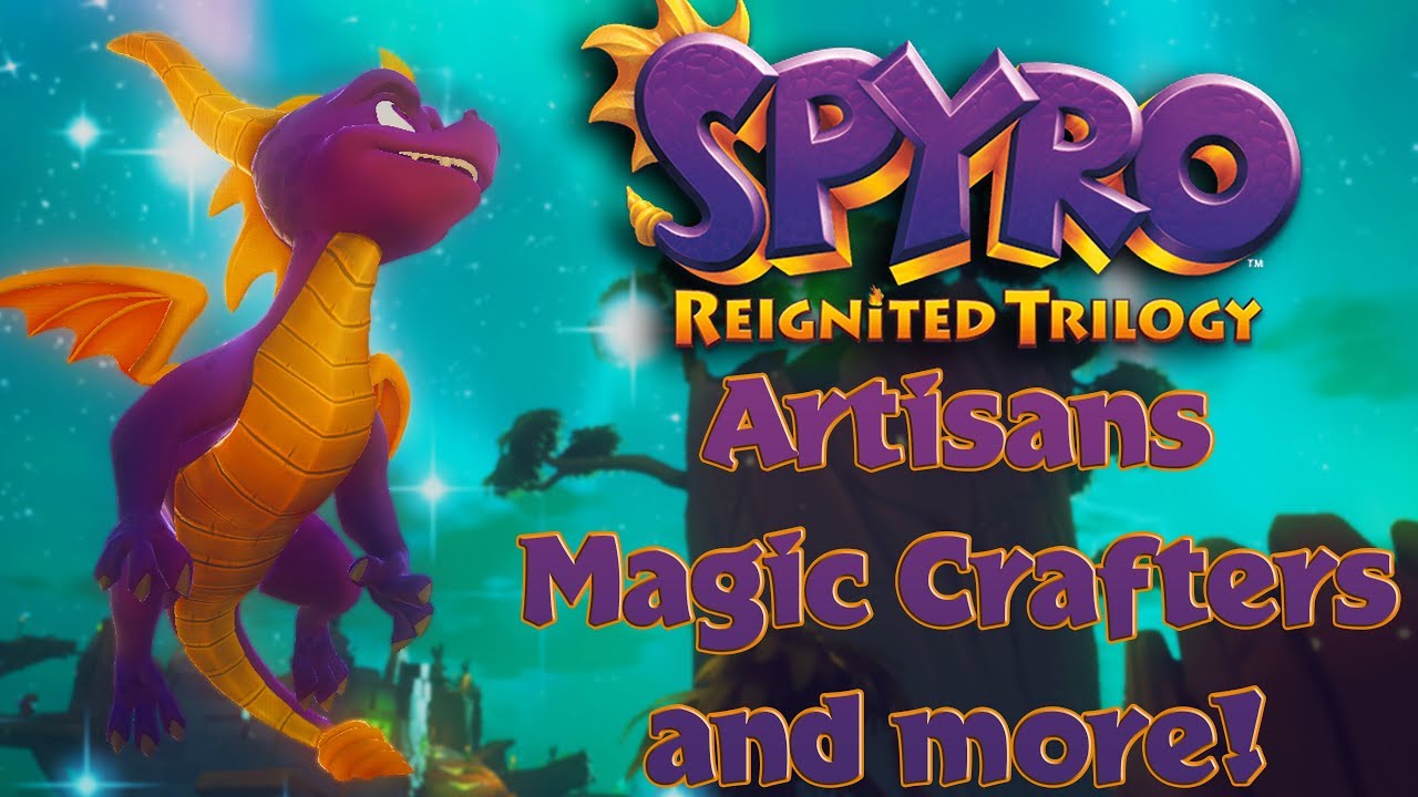 Even More Spyro Gameplay!! - Artisans, Magic Crafters and More! - YouTube
