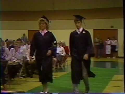 Rainier high Class of 1986 graduation and party - YouTube