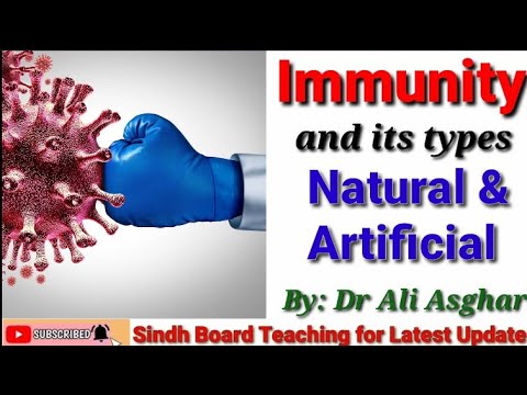 Immunity and It's types (Natural and Artificial) - YouTube