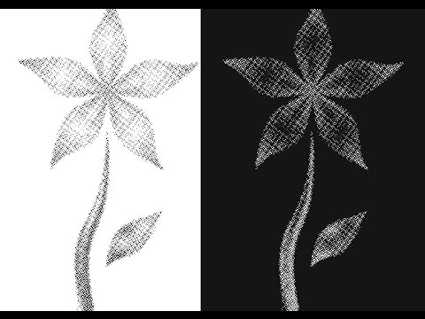 CorelDraw - halftone efekti ile desen oluşturma