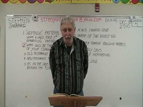 Second Coming of Christ - Stephen Jarrard Part 1 - YouTube