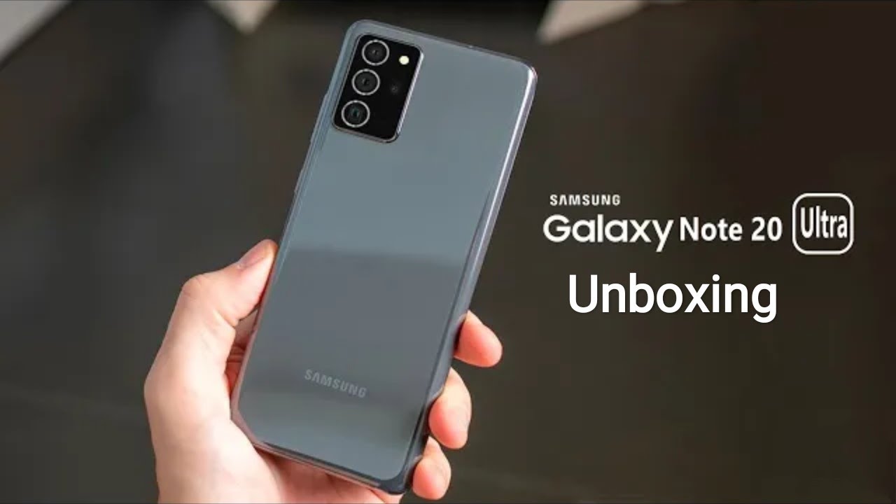 Samsung Galaxy Note 20 plus Unboxing First Impressions! ||Galaxy Note ...