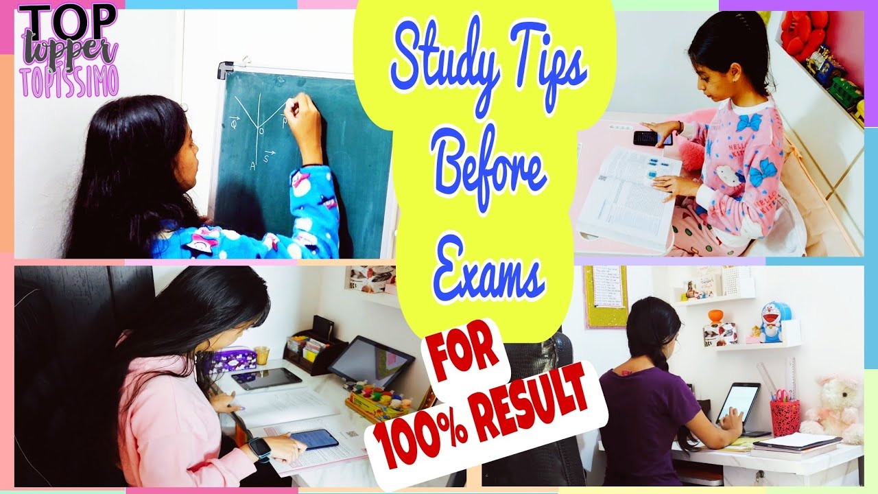 STUDY TIPS Before EXAMS for 100% RESULT @PratimasLIFENLiving - YouTube