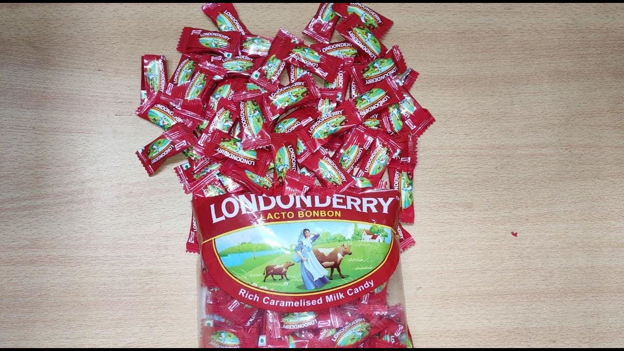 Parle Londonderry Candies Milk and Caramel || Review Master - YouTube