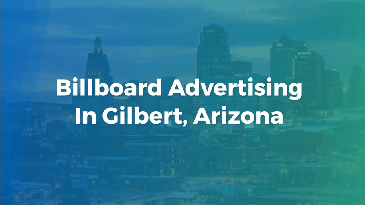 Billboard Advertising In Gilbert Arizona | Arizona Billings Ads ...