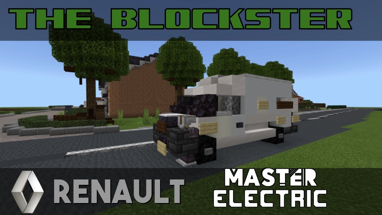 Minecraft Renault Master Electric 2021 Tutorial - YouTube