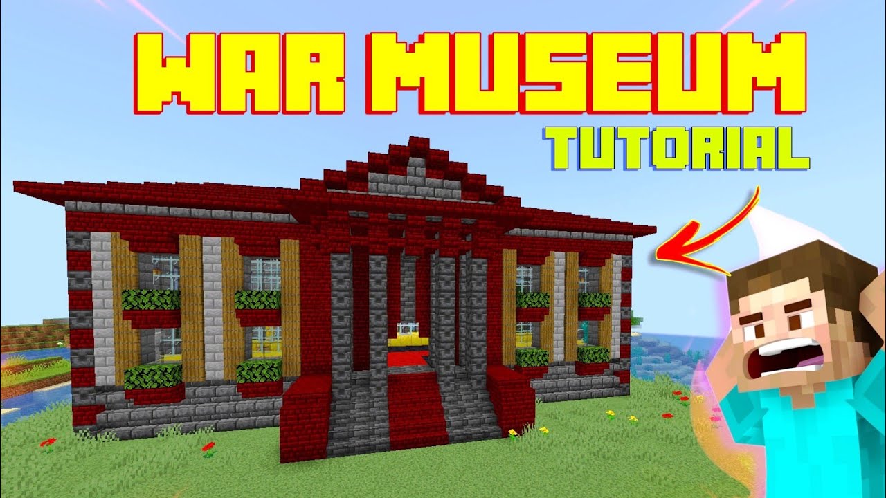 How To Make War Museum Like Anshu Bisht/Gamerfleet in Minecraft Full ...