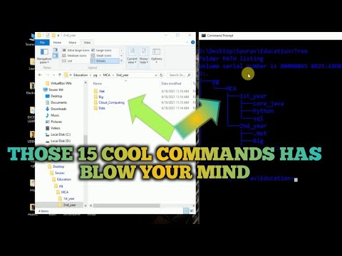 COOL "#COMMAND_PROMPT" TRICKS || BASIC CMD TUTOREALS || COMMAND PROMPT ...
