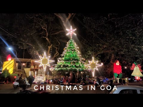 Christmas Celebrations in Goa 2021 & Beautiful Cribs - YouTube