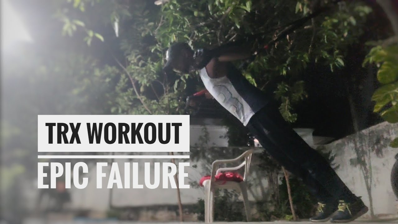 TRX Workout Epic Fail // I Bet You Can't Stop Laughing // #TRX #Workout ...