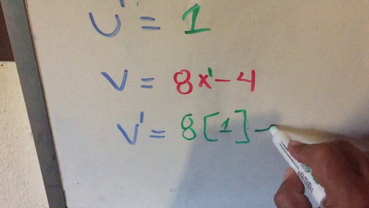 Derivada uxv - YouTube