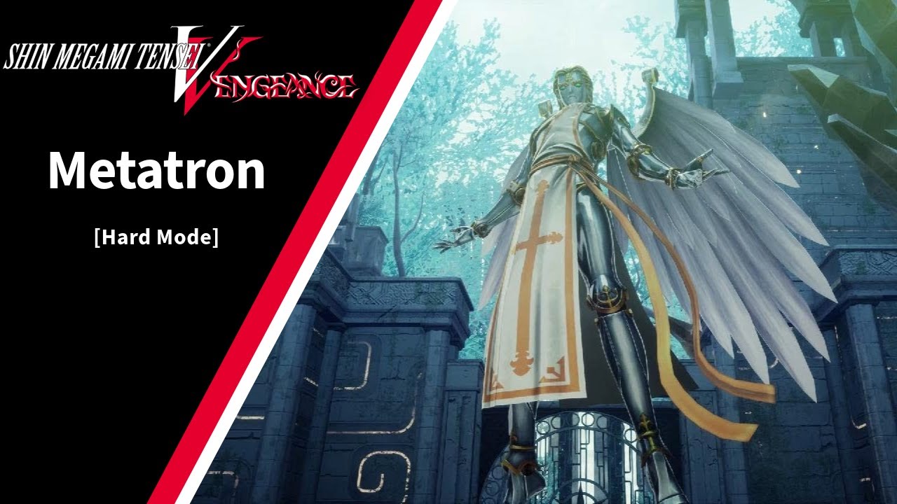 SHIN MEGAMI TENSEI V: Vengeance - Metatron [Hard Mode] - YouTube