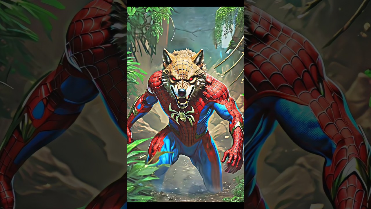 SPIDER MAN+ANIMALS part3 | HYBRID FUSIONS OF SPIDER MAN AND ANIMALS# ...