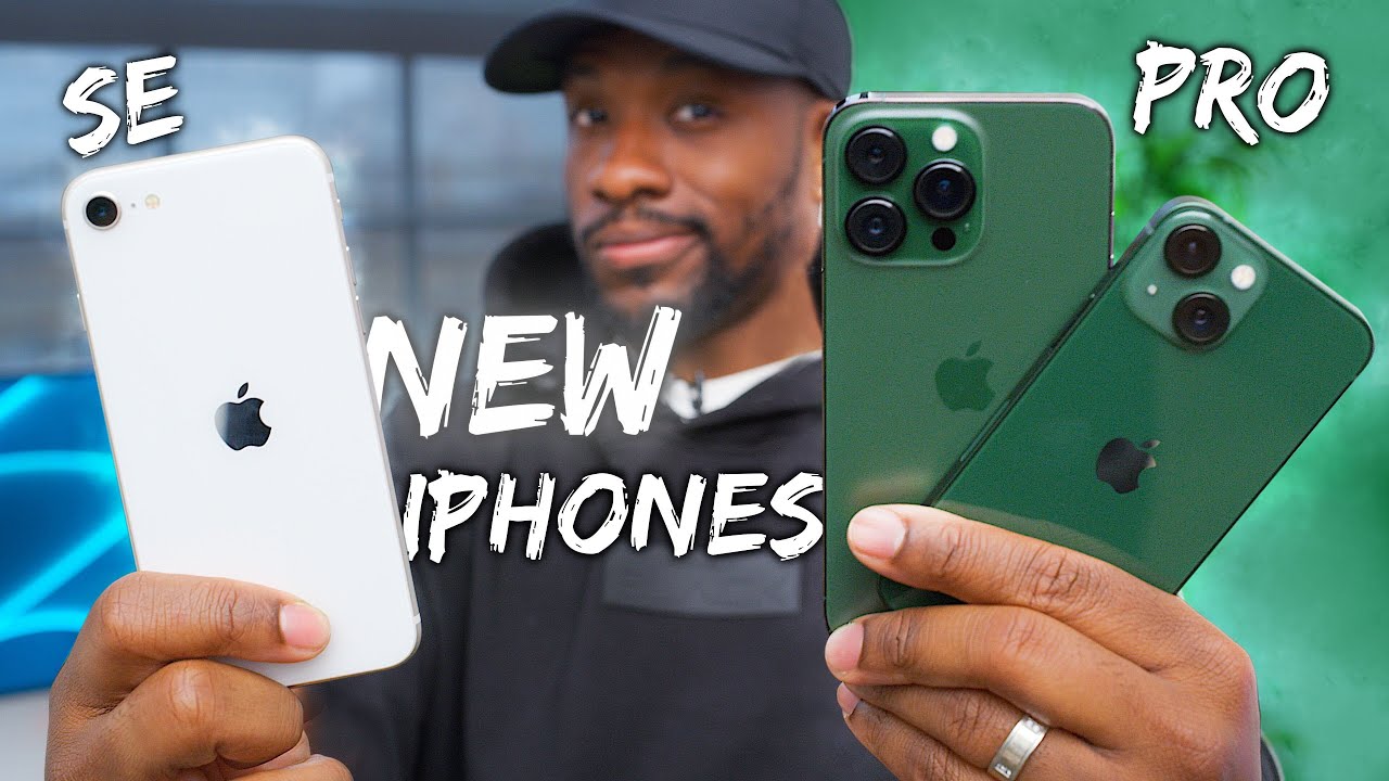 NEW iPhone SE & Green iPhone 13 Pro Unboxing! - YouTube
