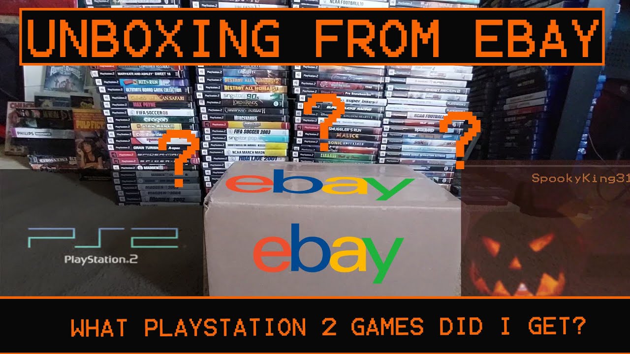 UNBOXING PLAYSTATION 2 GAMES FROM EBAY. WHAT DID I GET?!? - YouTube