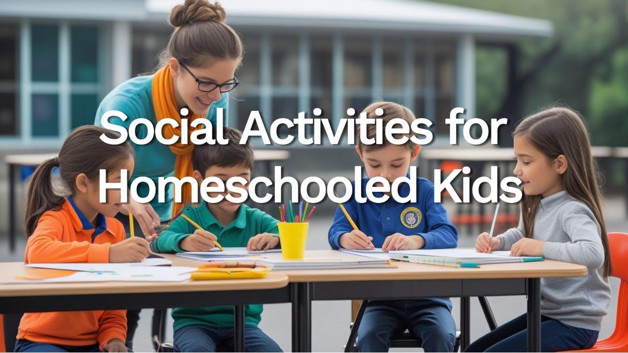 Social Activities for Homeschooled Kids - YouTube