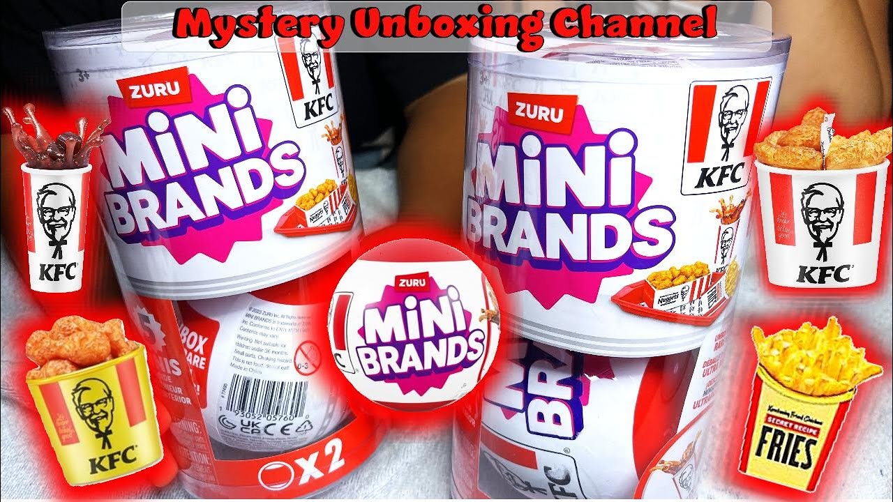 Mystery Unboxing - Zuru Mini Brands KFC - ULTRA RARE | LUXURY | RARE ...