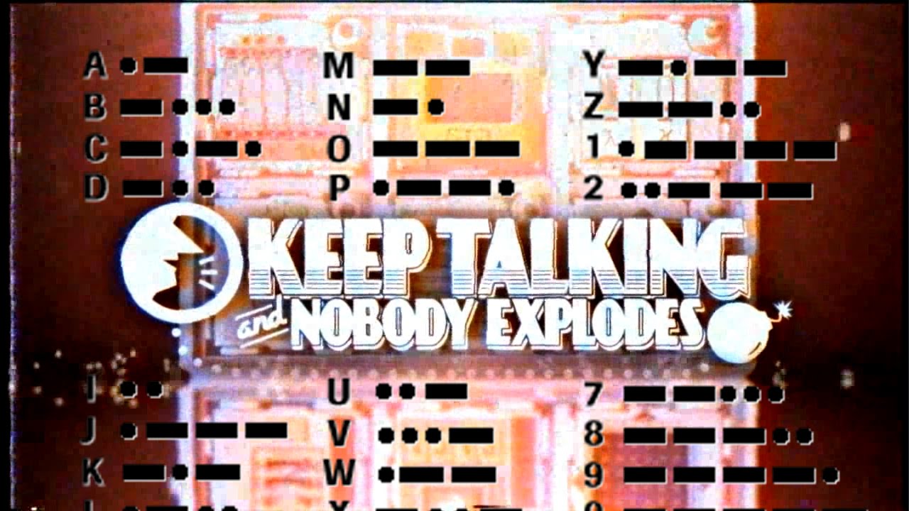Morse Code - Keep Talking & Nobody Explodes - YouTube