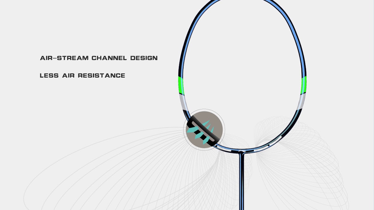 Li Ning New Racket Technology Introduction - YouTube