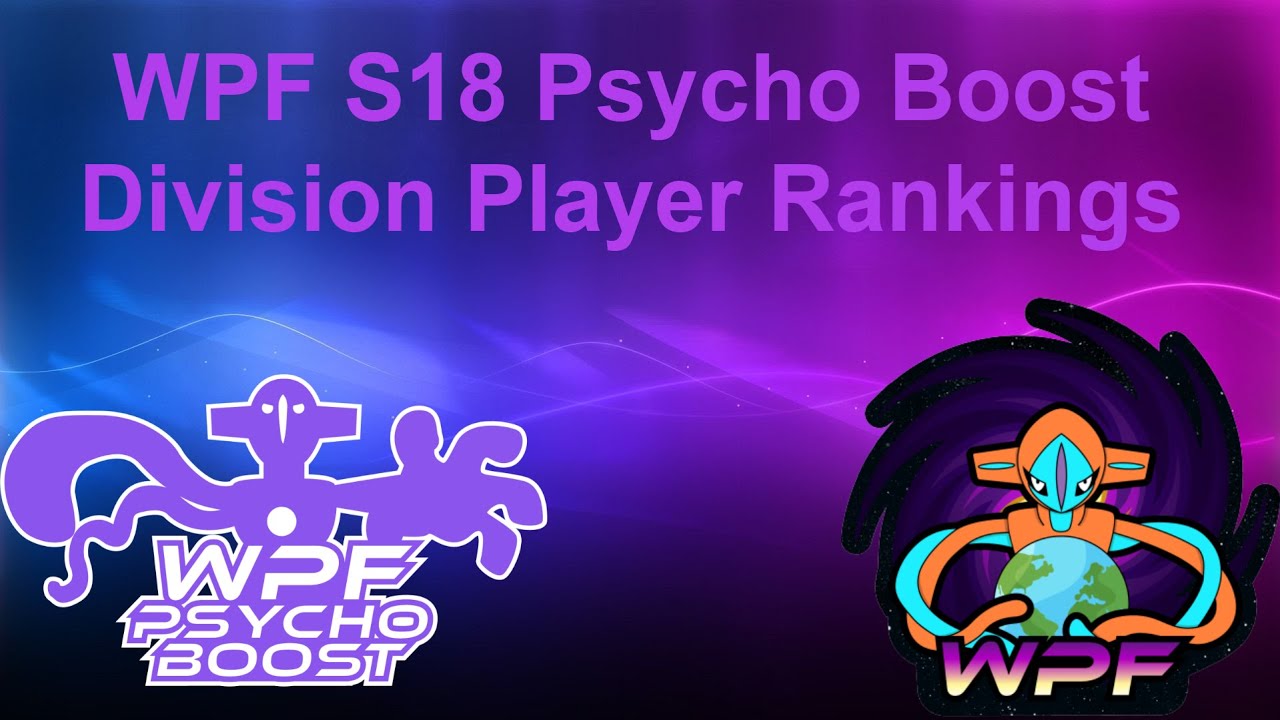 WPF S18 Psycho Boost PR's - YouTube