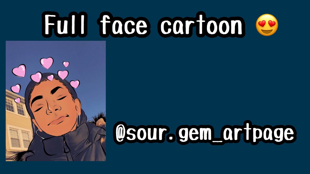 Full Face Cartoon😍🤤 - YouTube