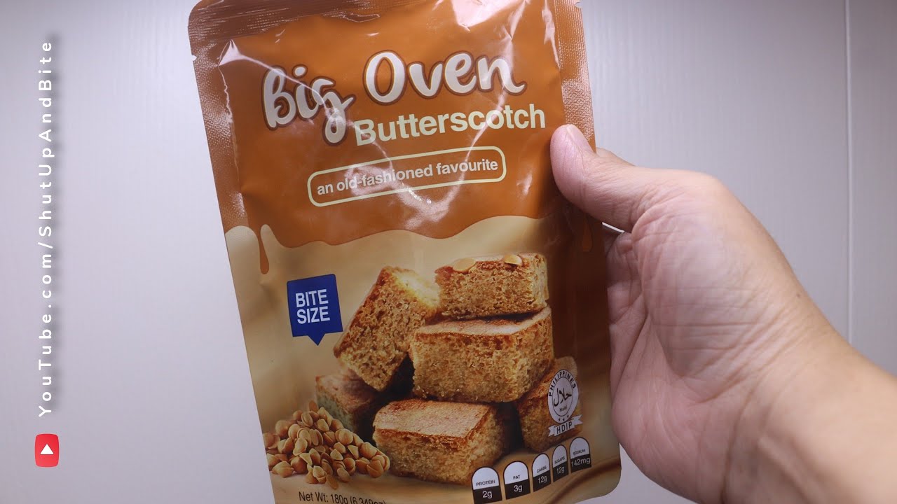 BIG OVEN BUTTERSCOTCH BARS | Snacks ASMR Mukbang | First Person View ...