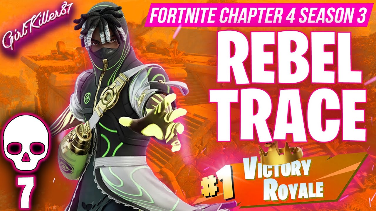 👑 Fortnite C4S3 Victory Royale with Rebel Trace Skin 🎮 Ultimate Win ...