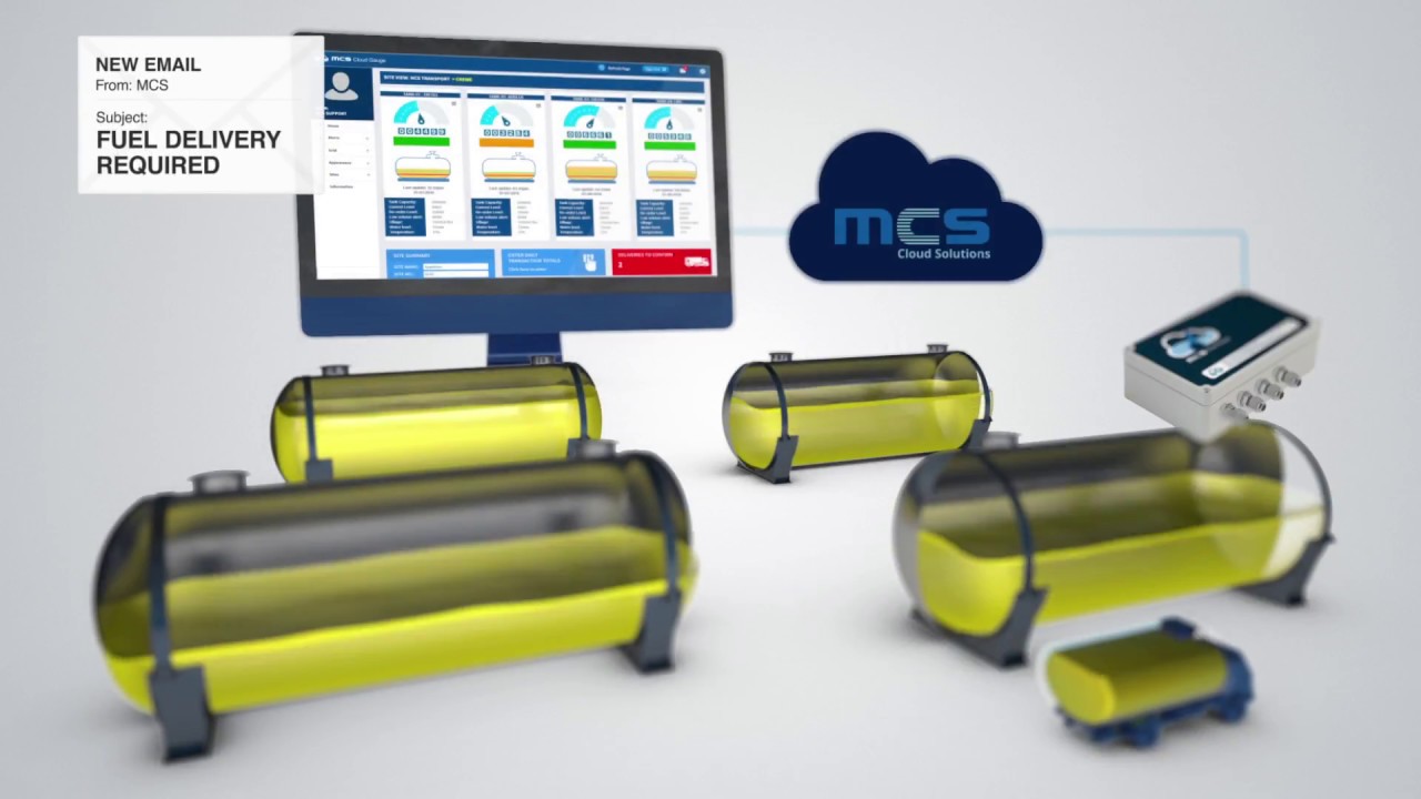 MCS Cloud Gauge - Multi-Tank Remote Stock Control - YouTube