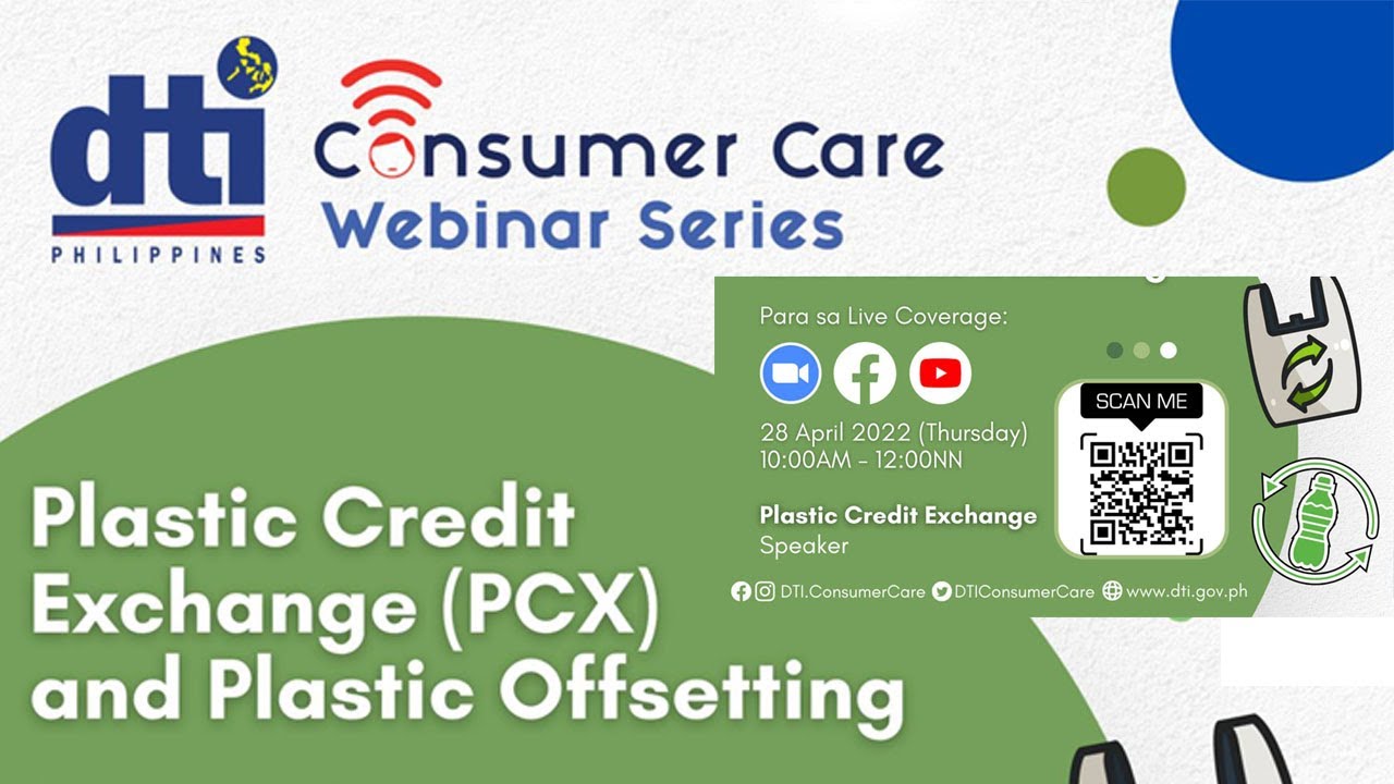 Consumer Care Webinar Series - Plastic Credit Exchange (PCX) and ...