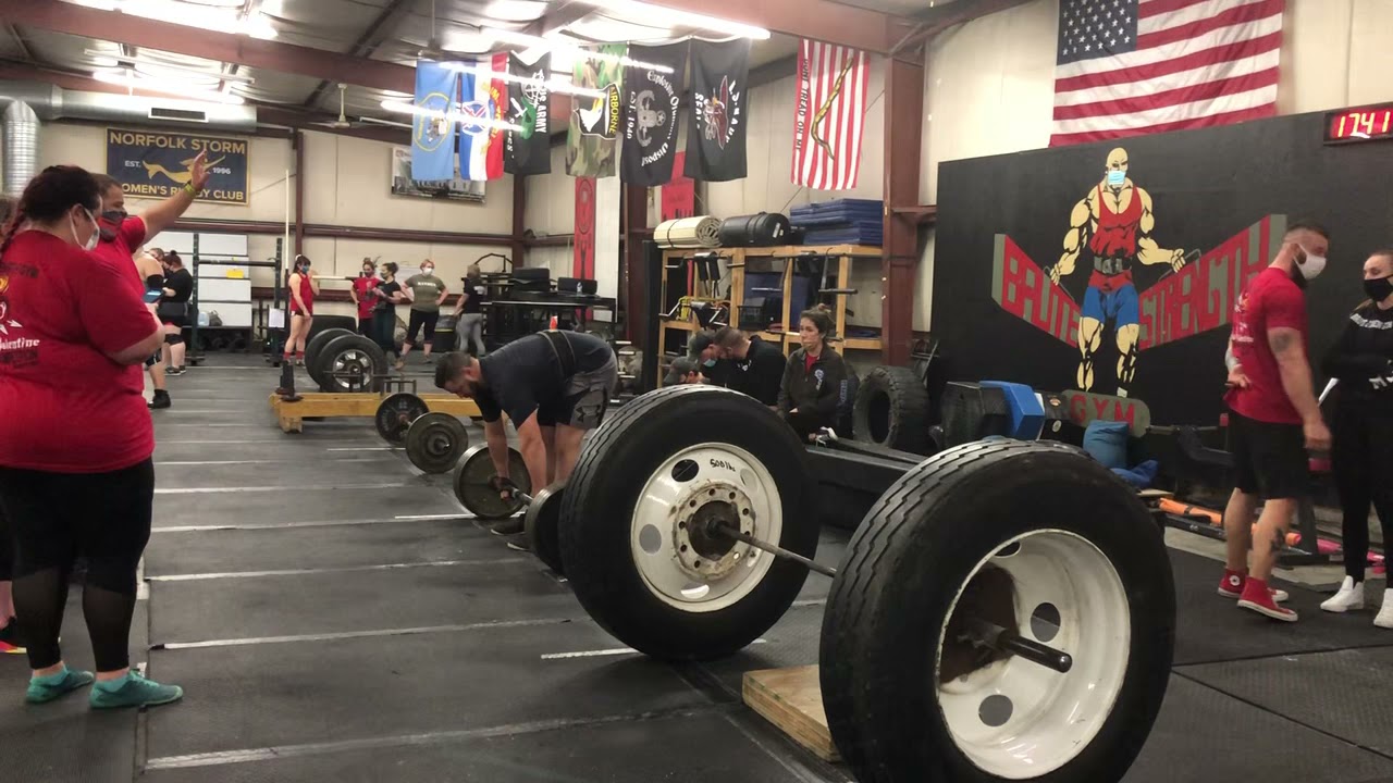 Brute strength gym strongman - YouTube