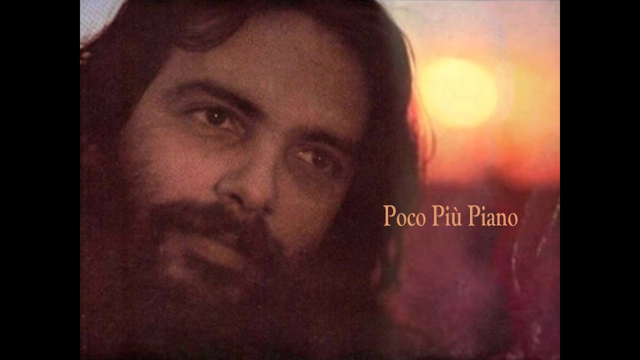 Alan Sorrenti ♫ Poco Più Piano (1974 Lyrics) - YouTube