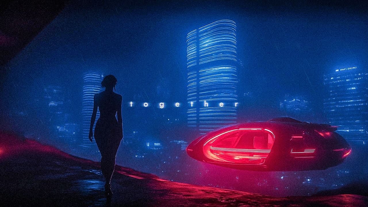 Together: Beautiful Sci-Fi Cyberpunk Ambient Music for Relaxation, Work & Focus (Loop) - YouTube