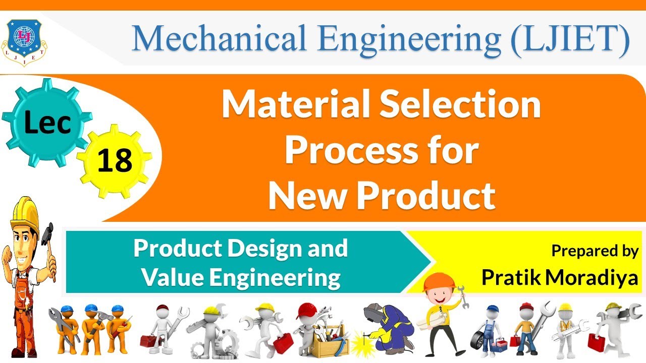 L 18 Material Selection Process for New Product | Product Design and ...